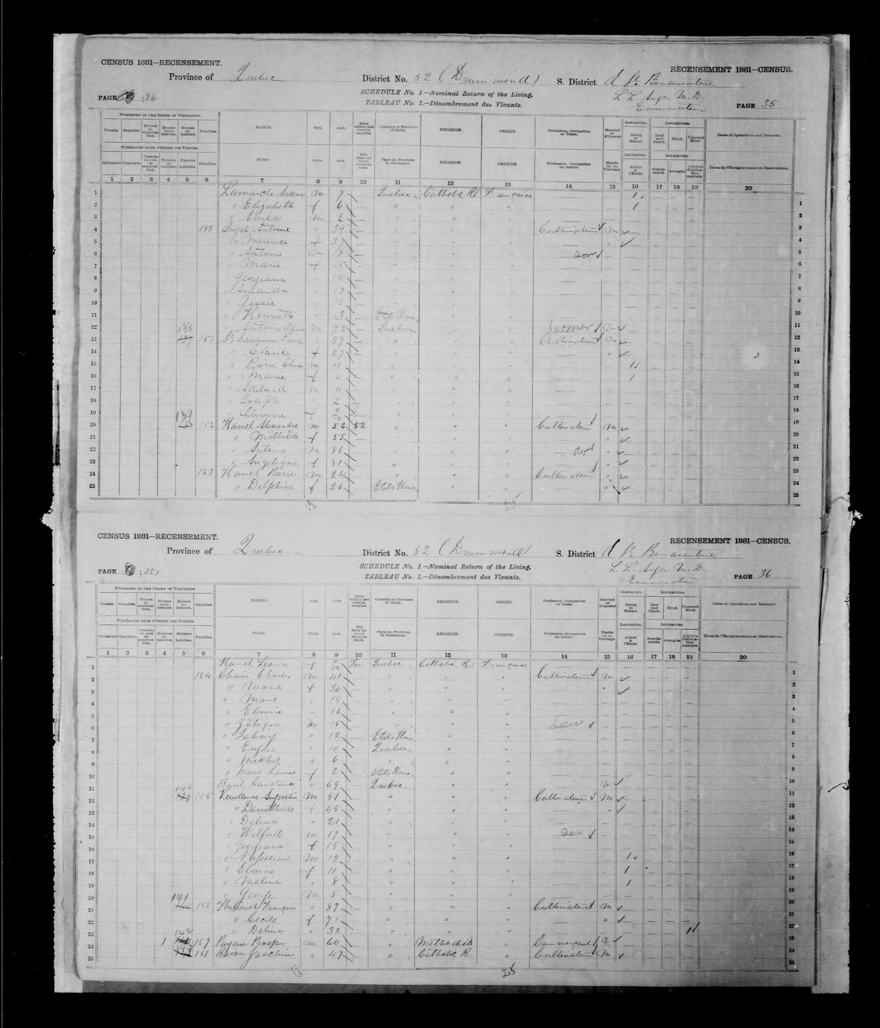 Ralph Gunhouse Constance Baril Saint-David de Yamaska par Louise ...