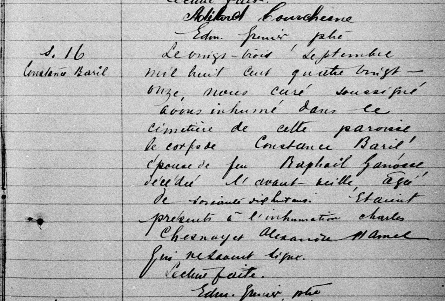 Ralph Gunhouse Constance Baril Saint-David de Yamaska par Louise ...